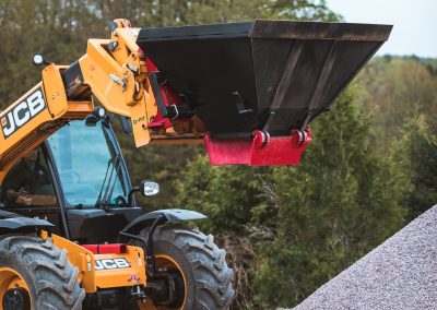 Bag Filling Buckets | Albutt attachments materials handling